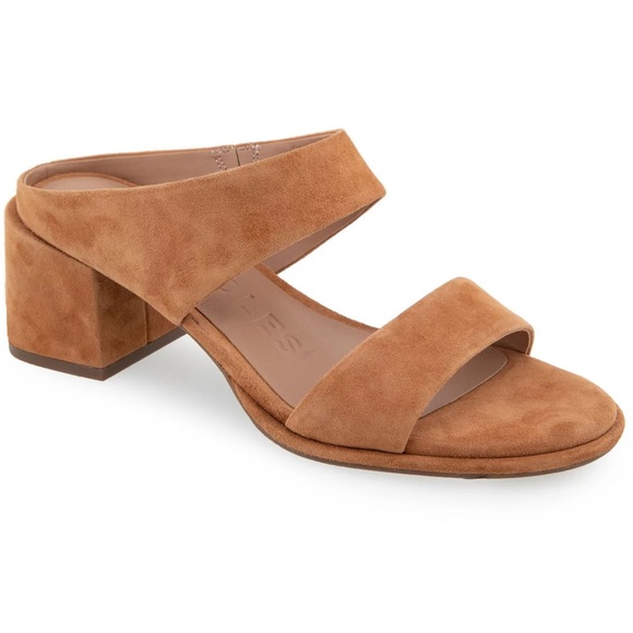AEROSOLES | Shoes | Aerosoles Nika Tan Block Heel Sandals | Poshmark